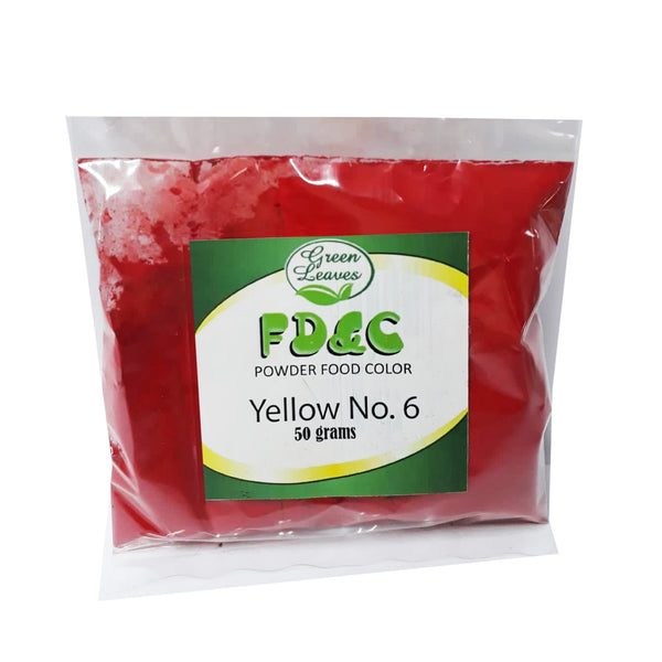 Green Leaves Pure Food Grade Color FD & C Yellow 6 Sunset Yellow – JNRM ...